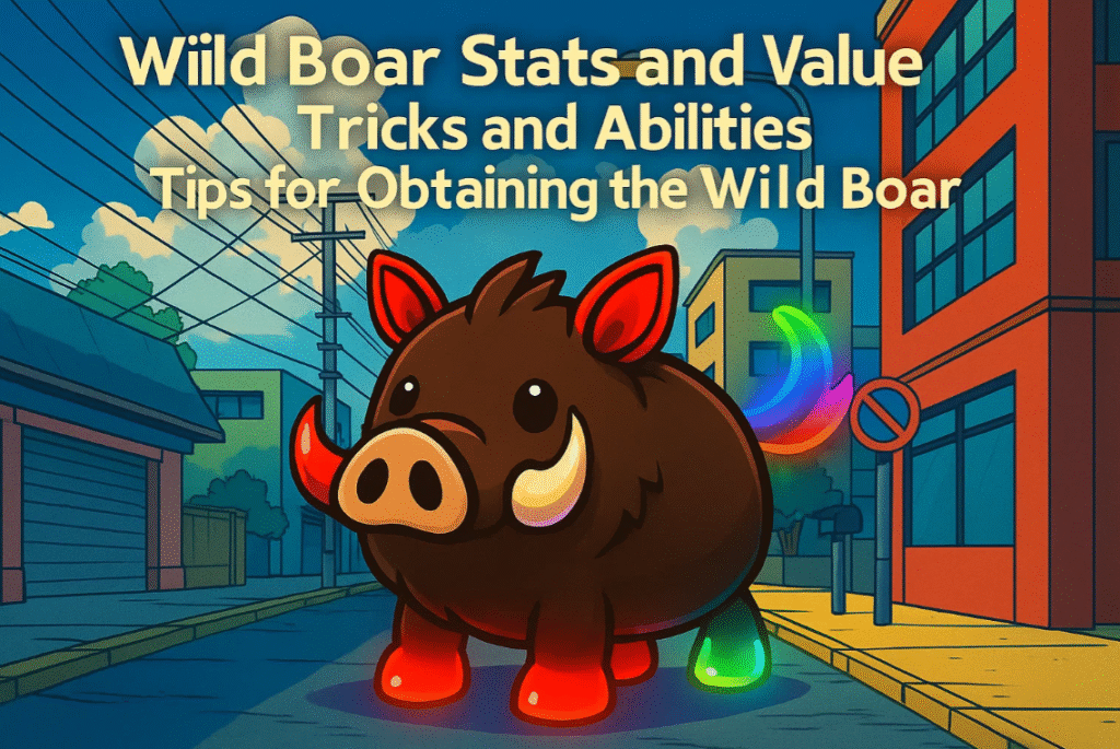 How to Obtain the Rare Wild Boar in Adopt Me! – EZFutCoins