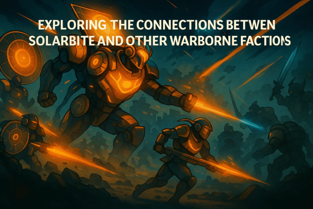 Exploring the Connections Between Solarbite and Other Warborne Factions ...