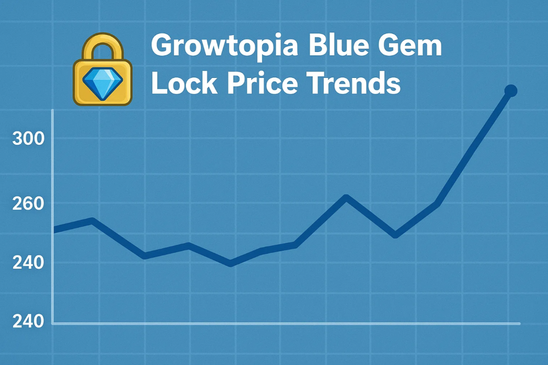 Growtopia Blue Gem Lock Price Trends – EZFutCoins