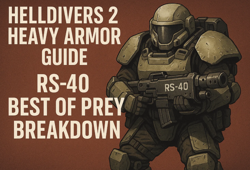 Helldivers 2 Heavy Armor Guide: RS-40 Best of Prey Breakdown – EZFutCoins