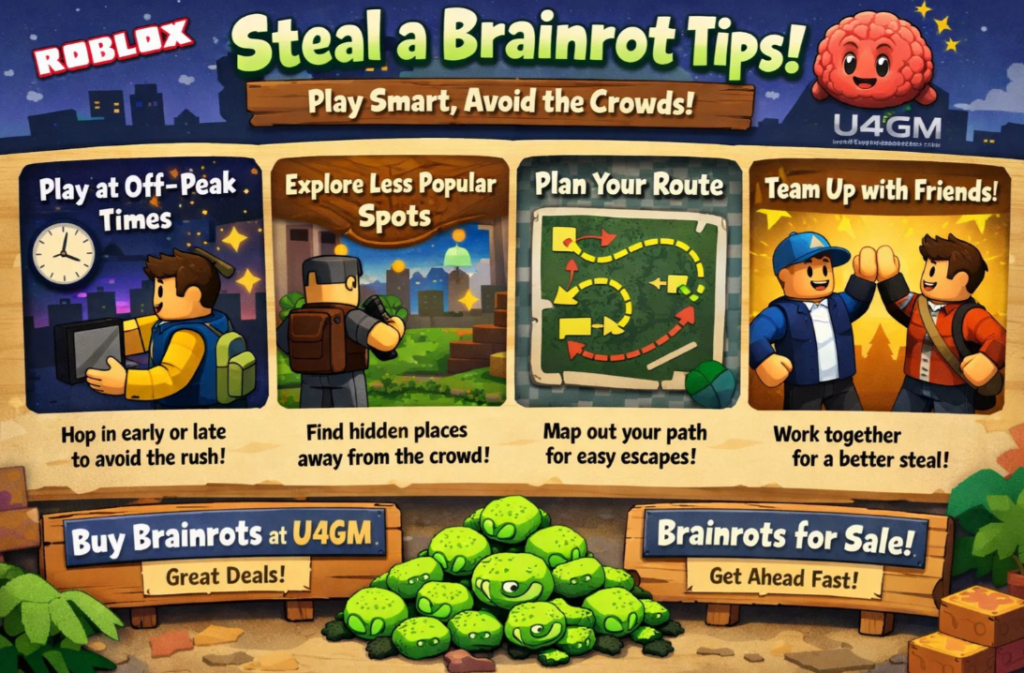 How to Avoid Overcrowded Lines in Steal a Brainrot – EZFutCoins